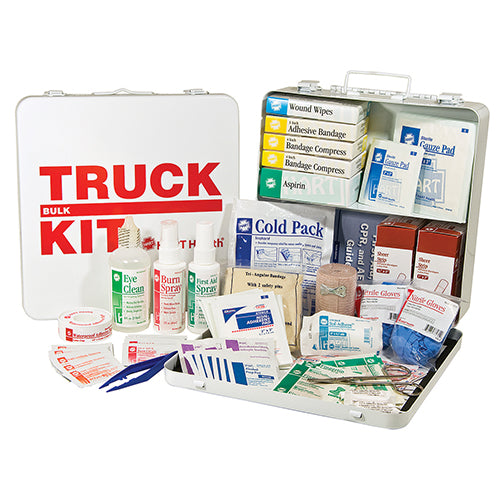 TRUCK FIRST AID KIT w/ METAL CASE - LARGE – Got Safety Services